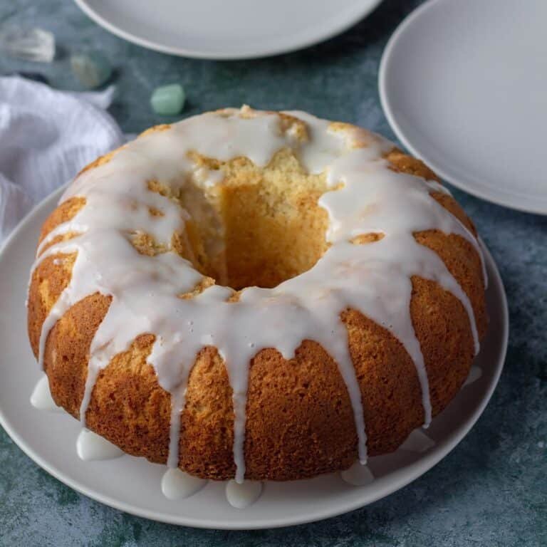 Easy Pound Cake Glaze Recipe